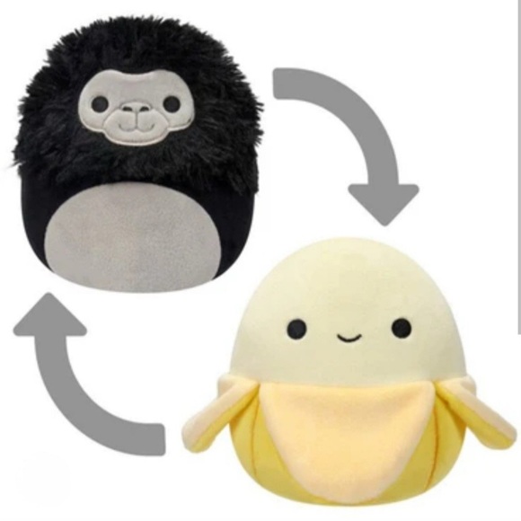 Squishmallows | Toys | Nwt 8 Aron The Gorilla Junie The Banana ...